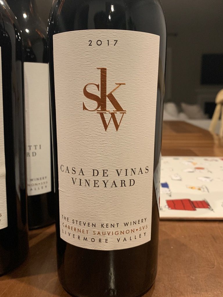 2017 Steven Kent Winery Cabernet Sauvignon Single Vineyard Series Casa ...