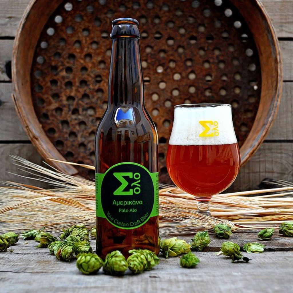 NV Solo Brewery Americana - Pale Ale , Cretan Craft Beer, Greece, Crete ...