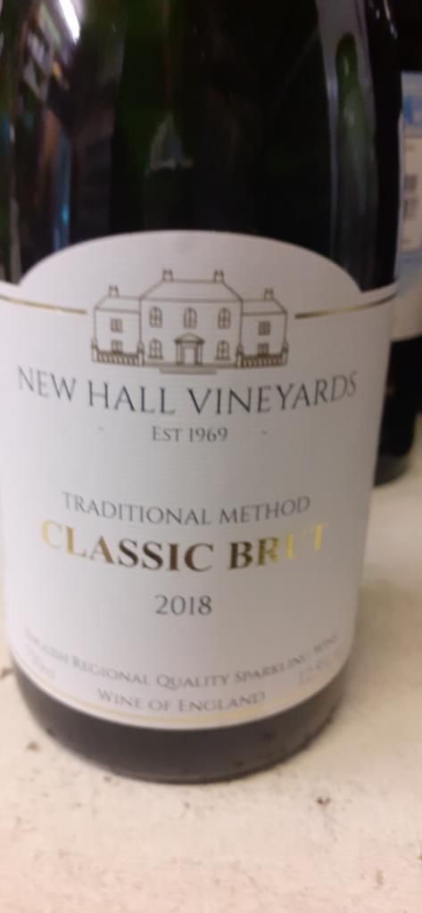 2018 New Hall Vineyard Classic Brut, United Kingdom, England, Essex ...