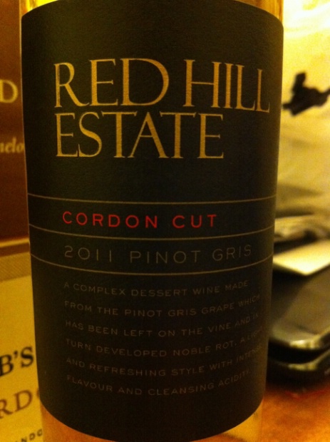 2011 Red Hill Estate Pinot Gris 'Cellar Door' Cordon Cut, Australia ...