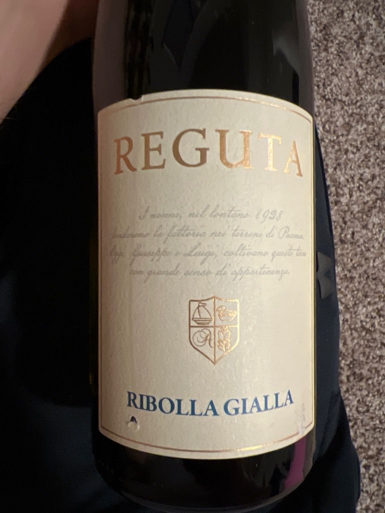 2020 La Reguta Ribolla Gialla, Italy, Friuli-Venezia Giulia, Collio ...