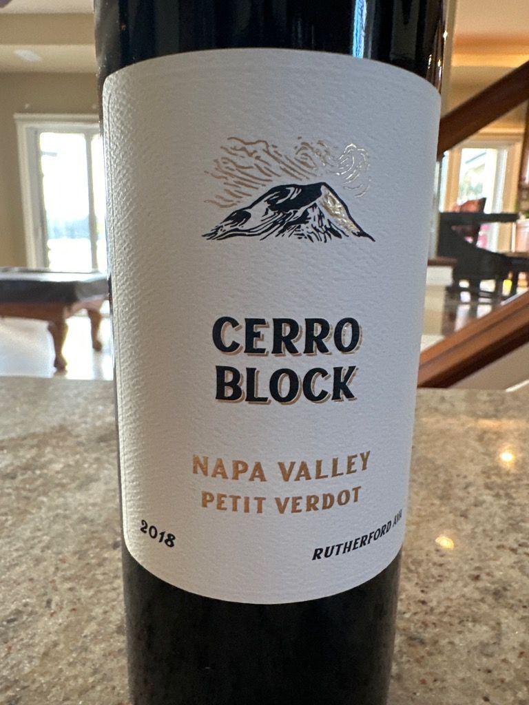 2020 JDB Petit Verdot Cerro Block, USA, California, Napa Valley ...