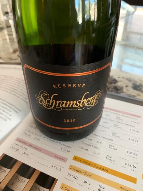 2010 Schramsberg Vineyards Reserve, USA, California, North Coast ...