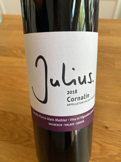 2017 Familie Pierre-Alain Mathier Cornalin Julius, Switzerland, Valais ...