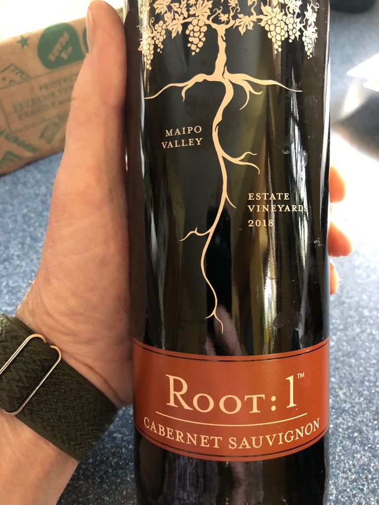 2018 Root:1 Cabernet Sauvignon [The Original Ungrafted] Reserva, Chile ...