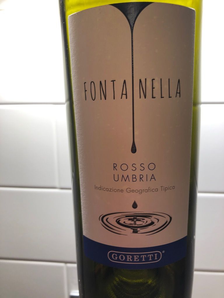 2021 Goretti Fontanella Rosso, Italy, Umbria - CellarTracker