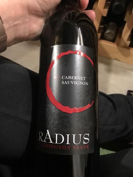2015 Radius Cabernet Sauvignon, USA, Washington, Columbia Valley, Walla ...