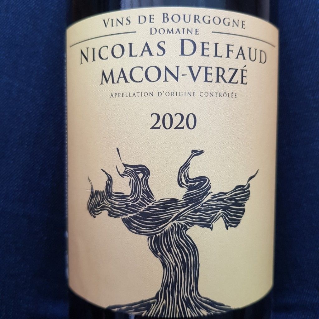 2020 Nicolas Delfaud Mâcon-Verzé, France, Burgundy, Mâconnais, Mâcon ...