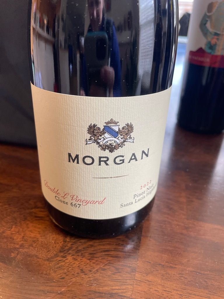 2022 Morgan Pinot Noir Clone 667 Double L Vineyard, USA, California ...
