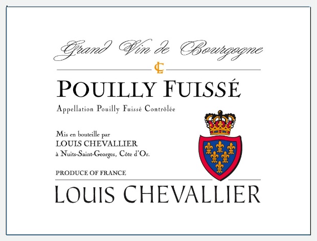 2010 Louis Chevallier Pouilly-Fuissé, France, Burgundy, Mâconnais ...