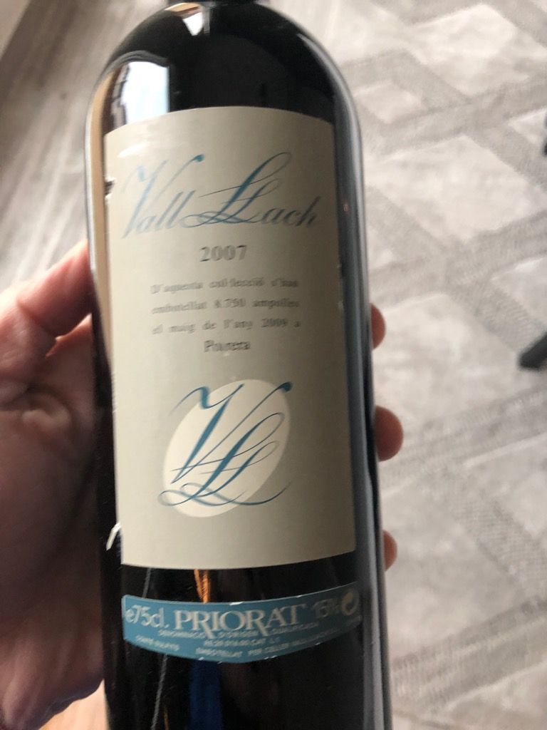 2007 Celler Vall Llach Priorat Vall Llach, Spain, Catalunya, Priorat ...
