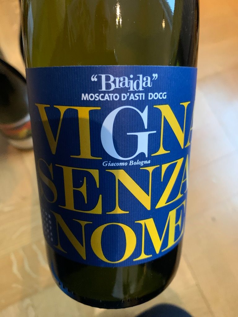 2021 Braida (Giacomo Bologna) Moscato d'Asti Vigna Senza Nome, Italy ...