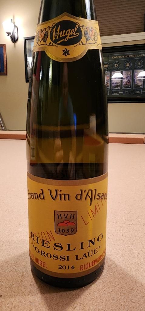 2014 Hugel Riesling Grossi Laüe, France, Alsace - CellarTracker