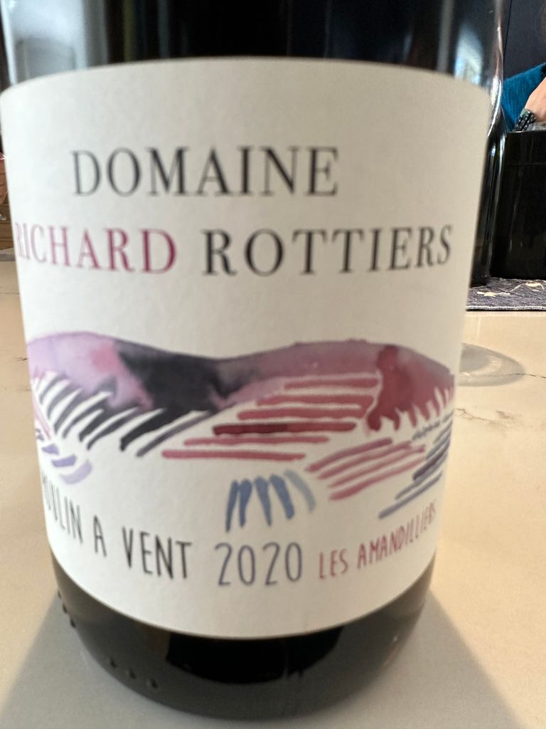 2021 Domaine Richard Rottiers Moulin-à-Vent Les Amandilliers, France ...