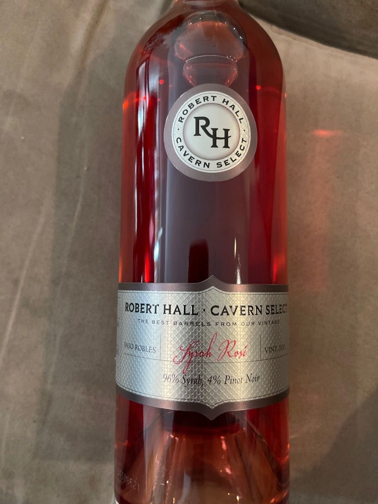 2020 Robert Hall Cavern Select Syrah Rosé, USA, California, Central ...
