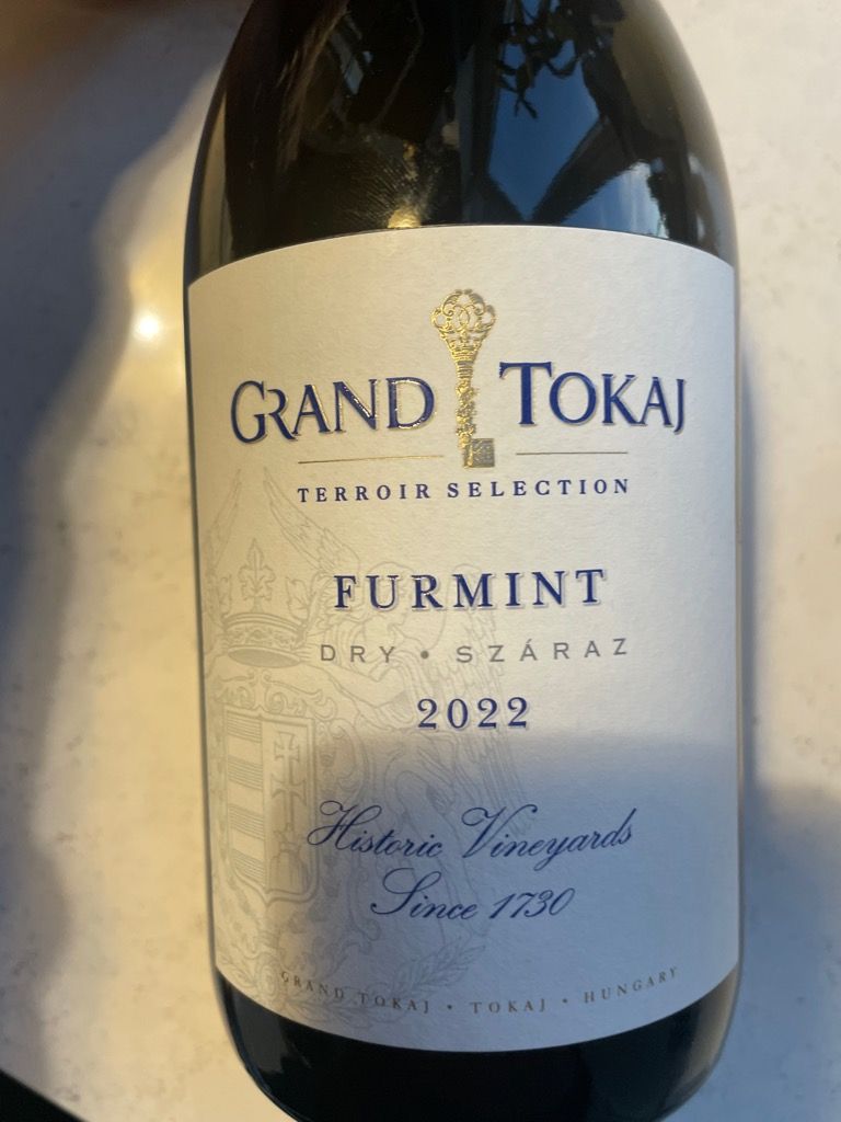 2022 Grand Tokaj Tokaji Dry Furmint, Hungary, Tokaji - CellarTracker