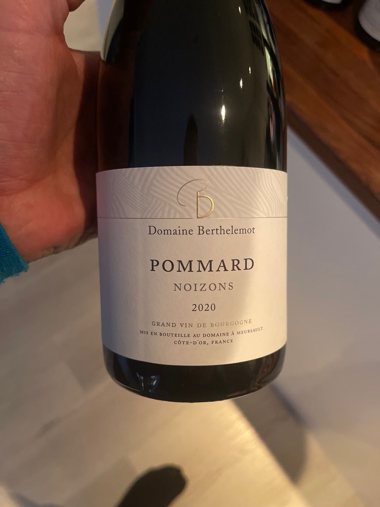 2022 Domaine Berthelemot Pommard, France, Burgundy, Côte de Beaune ...