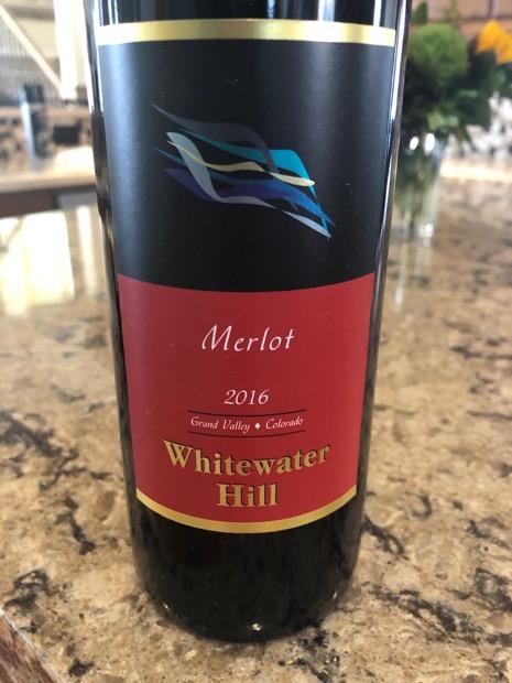 2022 Whitewater Hill Merlot, USA, Colorado, Grand Valley - CellarTracker