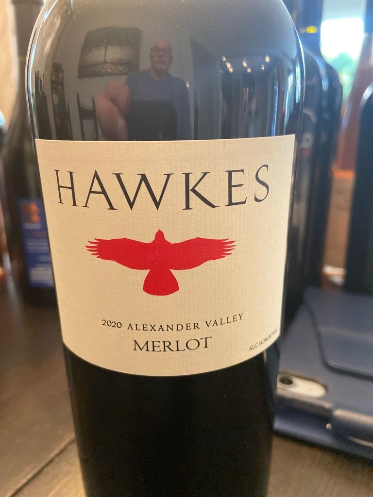 2020 Hawkes Merlot, USA, California, Sonoma County, Alexander Valley ...