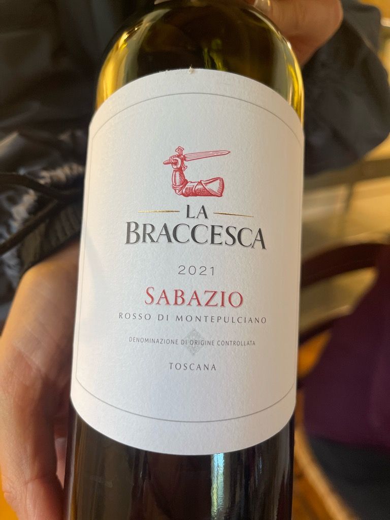 2021 La Braccesca (Antinori) Rosso di Montepulciano Sabazio, Italy ...