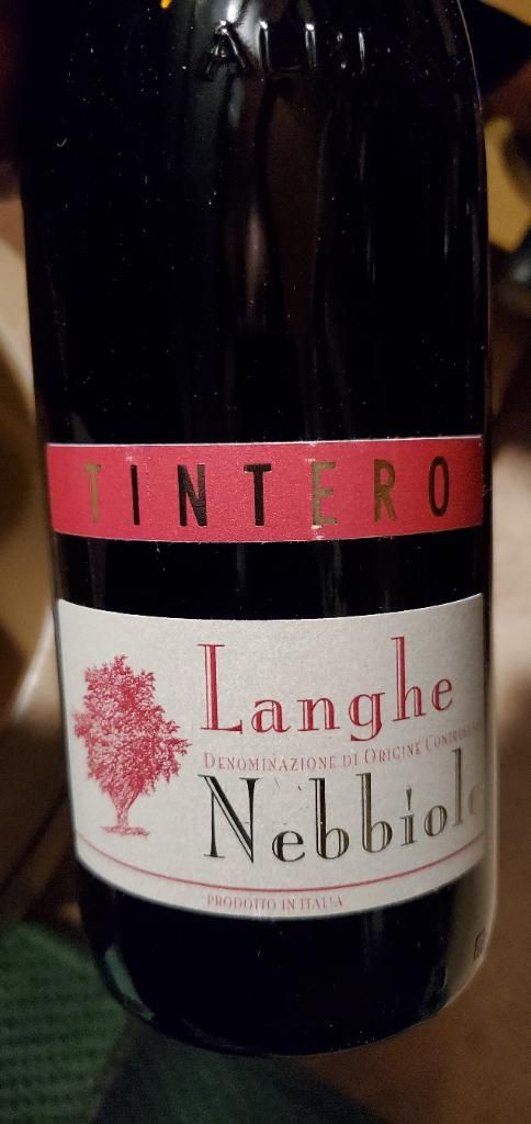 2020 Cantine Elvio Tintero Langhe Nebbiolo, Italy, Piedmont, Langhe ...
