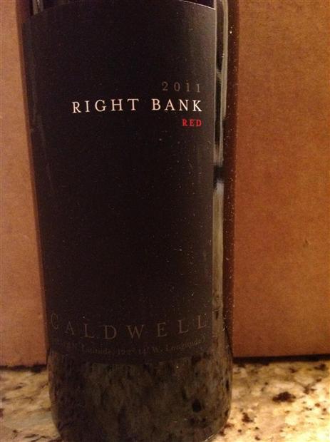 2011 Caldwell Right Bank Red Society of Smugglers, USA, California ...