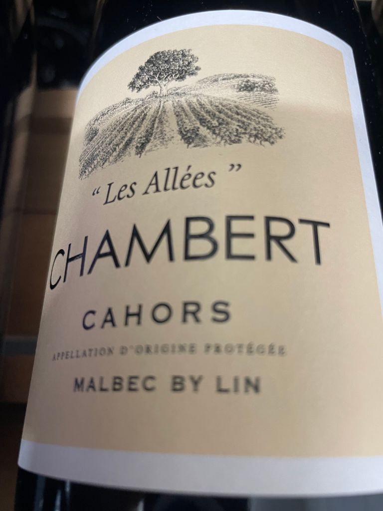 2020 Château Chambert Cahors Appellation Cahors Contrôlée L'Allée de ...