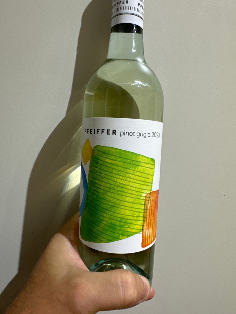 2023 Pfeiffer Pinot Grigio, Australia, Victoria, Central Victoria ...