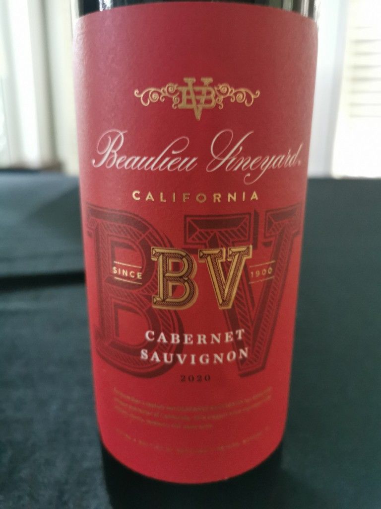 2020 Beaulieu Vineyard Cabernet Sauvignon, USA, California - CellarTracker