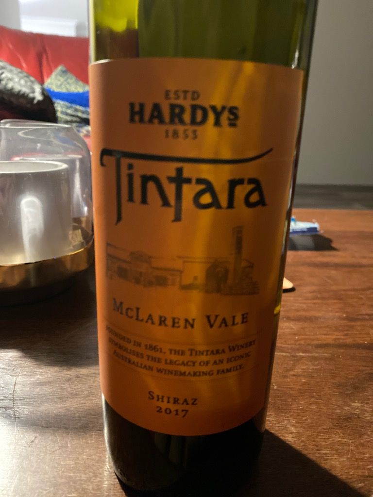 2018 Hardys Shiraz Tintara Cellars, Australia, South Australia ...