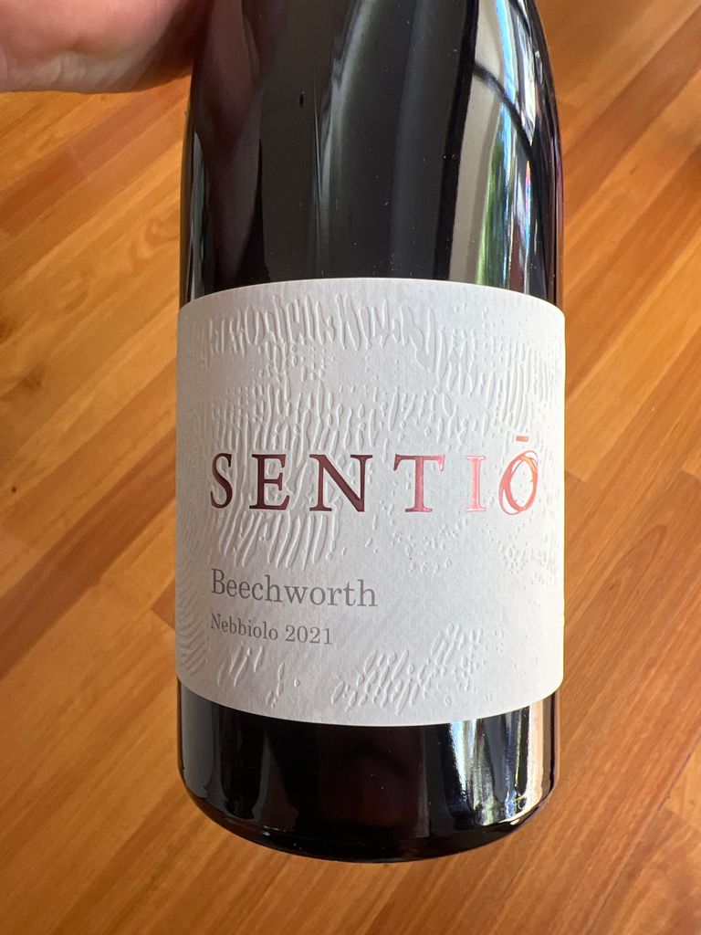 2021 Sentiō Nebbiolo, Australia, Victoria, North East, Beechworth ...