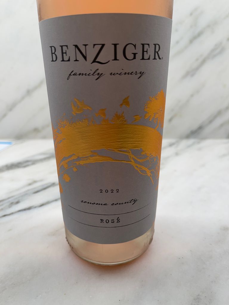 2023 Benziger Family Winery Rosé Sonoma Mountain, USA, California ...