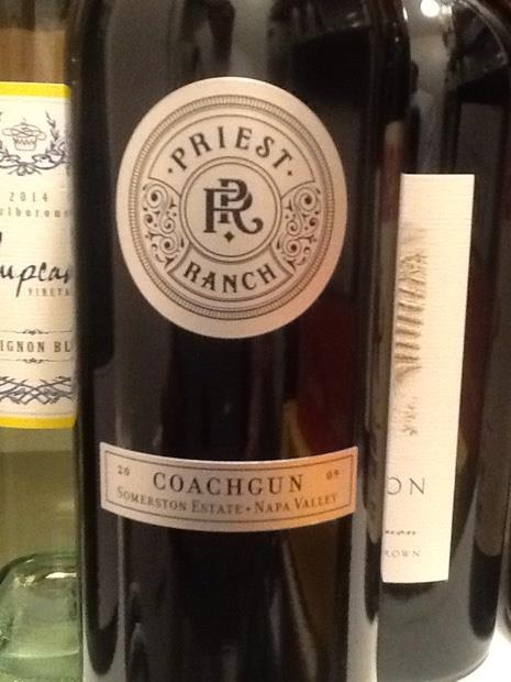 2009 Priest Ranch Coach Gun Somerston Estate, USA, California, Napa ...