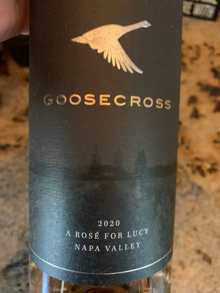 2020 Goosecross Cellars A Rosé for Lucy, USA, California, Napa Valley ...