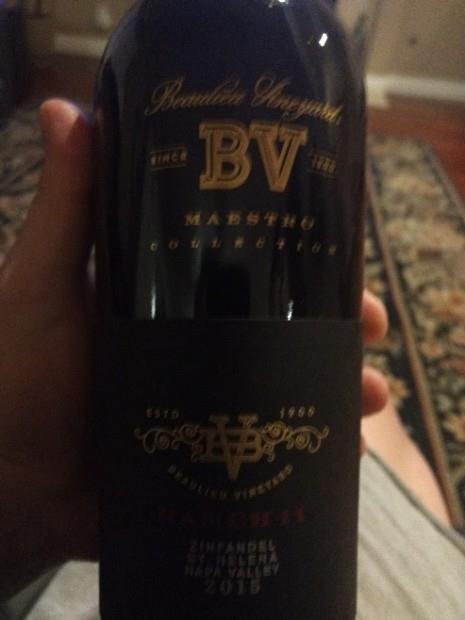 2015 Beaulieu Vineyard Zinfandel Maestro Collection Ranch No. 11, USA ...