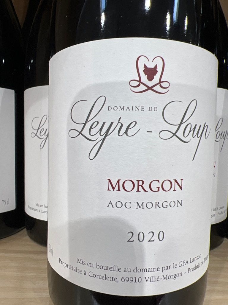2020 Domaine de Leyre-Loup Morgon, France, Burgundy, Beaujolais, Morgon ...