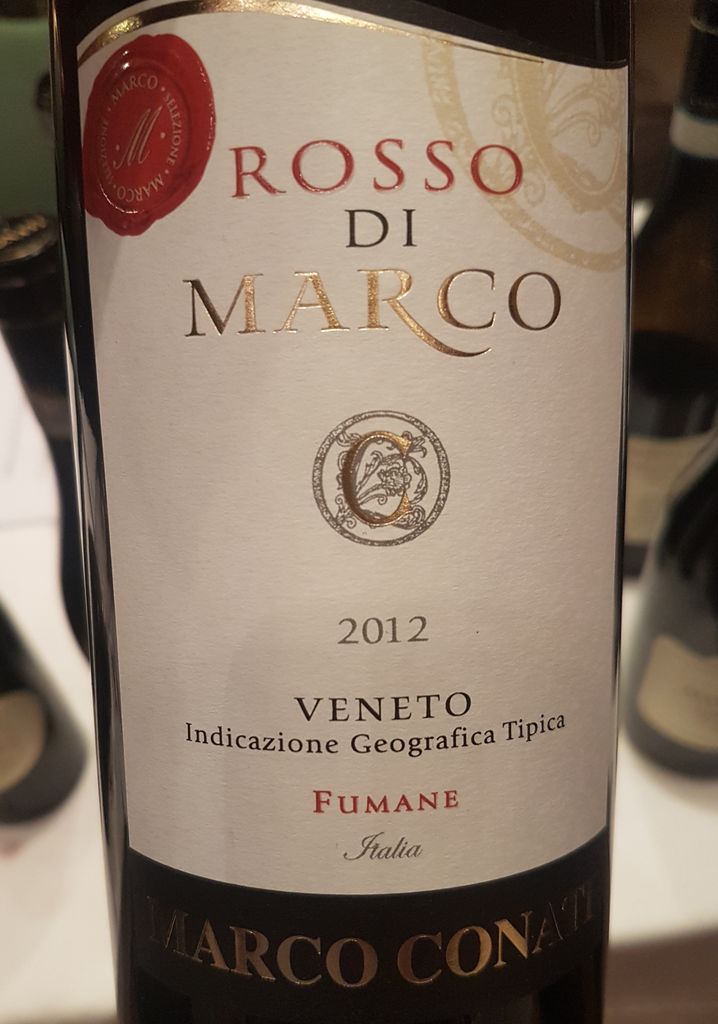 2015 Marco Conati Rosso di Marco Veneto IGT, Italy, Veneto, Veneto IGT ...