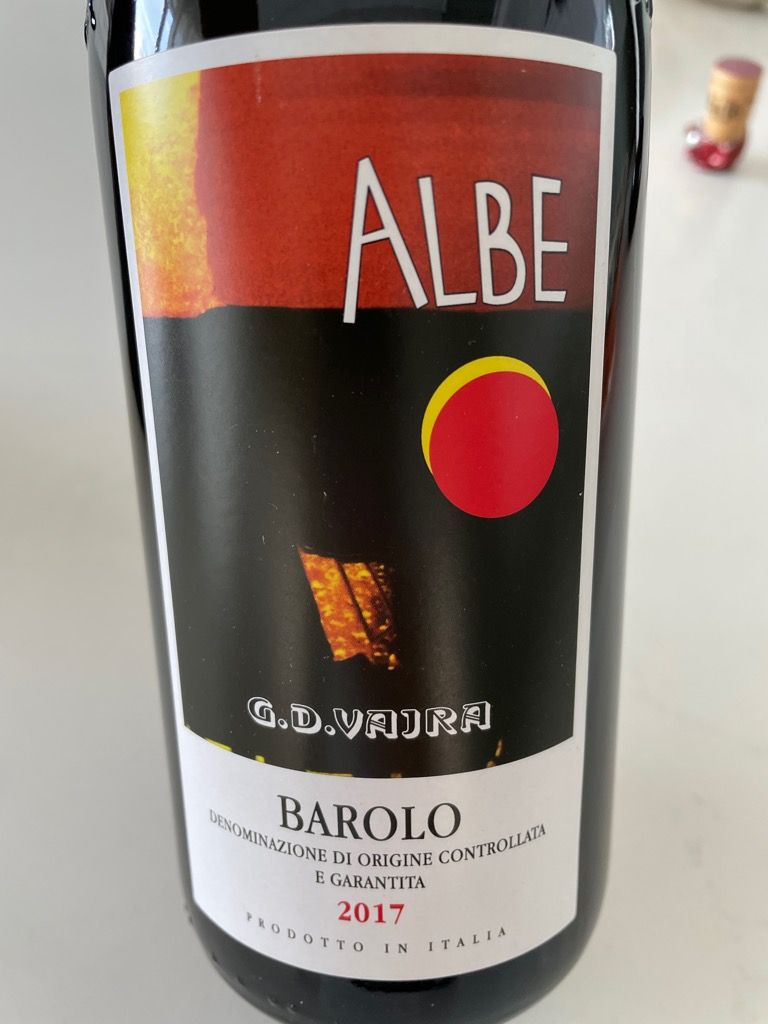 2017 G.D. Vajra Barolo Albe, Italy, Piedmont, Langhe, Barolo ...
