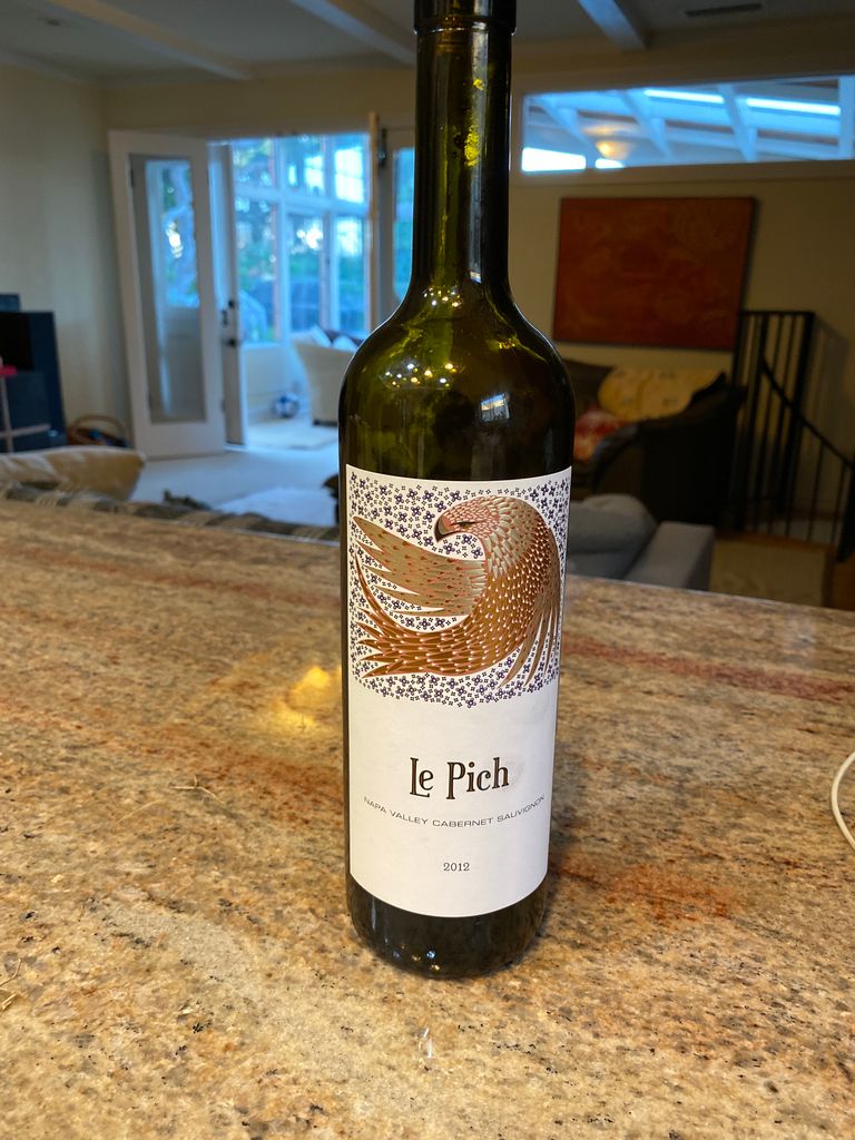 2012 Purlieu Cabernet Sauvignon Le Pich, USA, California, Napa Valley ...