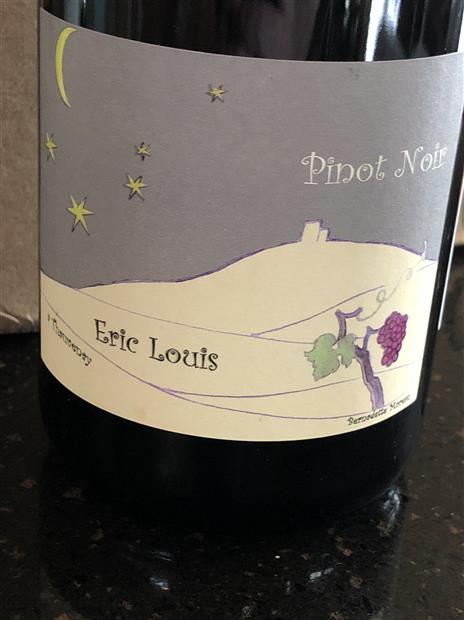 2017 Eric Louis Pinot Noir, France, Vin de France - CellarTracker