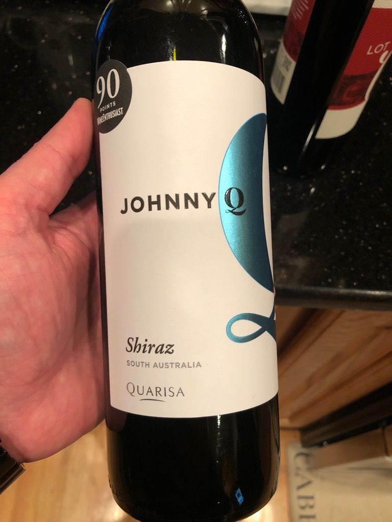 2016 Quarisa Shiraz Johnny Q, Australia, South Australia - CellarTracker