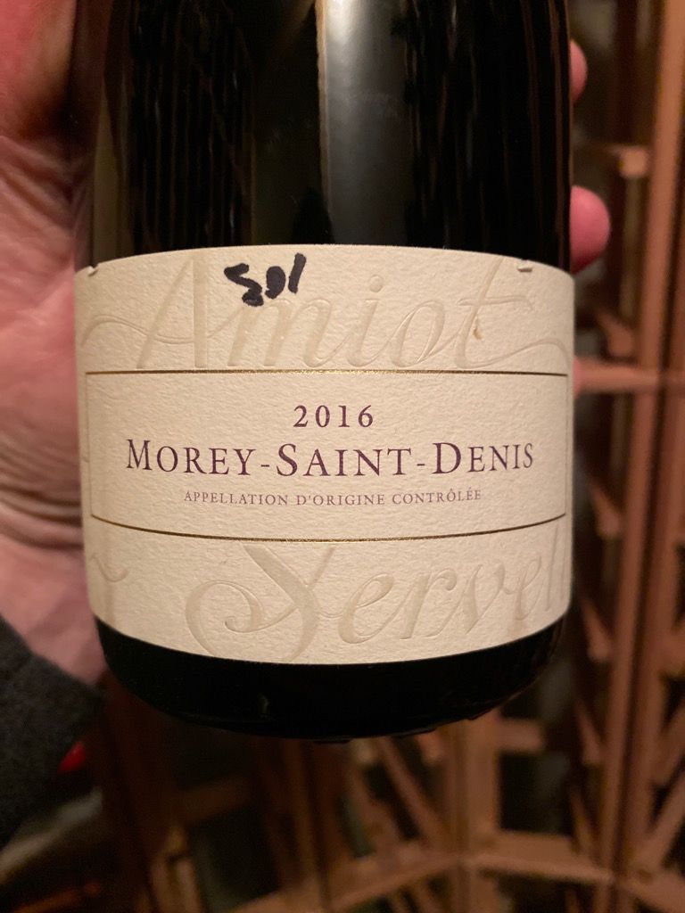 2016 Domaine Amiot-Servelle Morey St. Denis, France, Burgundy, Côte de ...