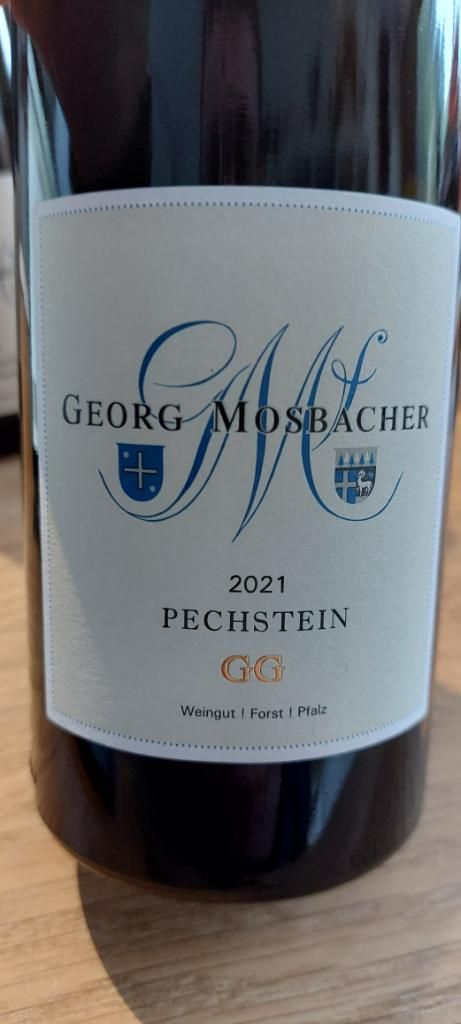 2021 Georg Mosbacher Forster Pechstein Riesling Großes Gewächs, Germany ...