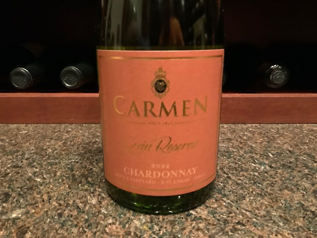 2021 Carmen Chardonnay Gran Reserva, Chile, Limarí Valley - CellarTracker