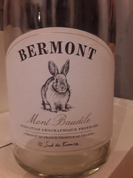 2018 Vignerons Réunis Mont Baudile Bermont Rosé, France, Languedoc ...