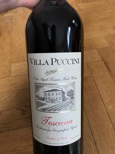 2010 Villa Puccini Oak Aged Toscana IGT, Italy, Tuscany, Toscana IGT ...