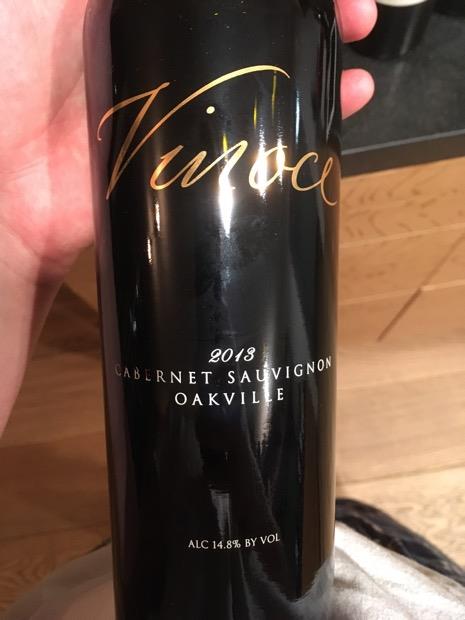 2013 Vinoce Cabernet Sauvignon Reserve, USA, California, Napa Valley ...