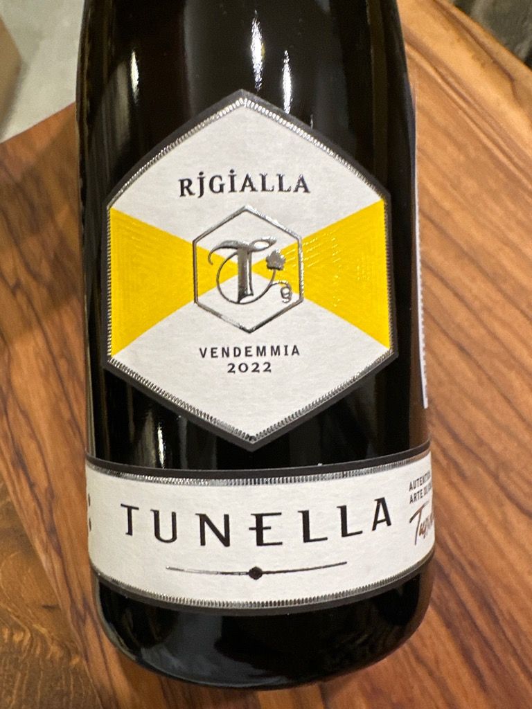 2022 La Tunella Friuli Colli Orientali Ribolla Gialla Rjgialla, Italy ...