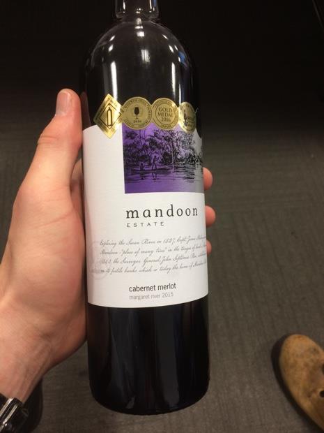 2015 Mandoon Estate Cabernet Merlot, Australia, Western Australia ...