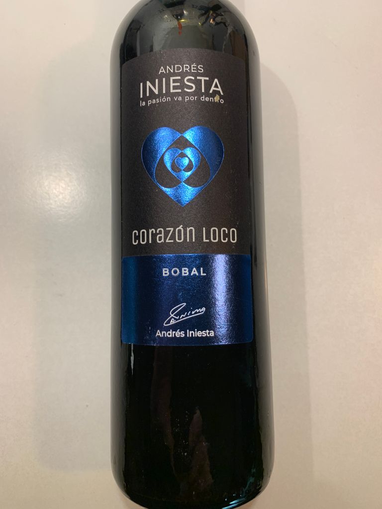2017 Bodegas Iniesta Bobal Manchuela Corazon Loco, Spain, Castilla-La ...